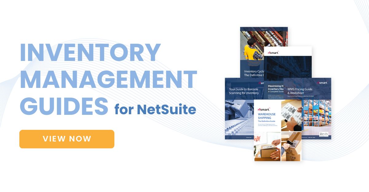 Inventory Management Guides for NetSuite